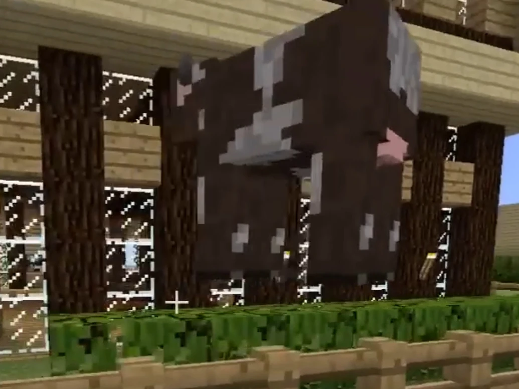 Cow on Fence | Tsmc-minecraft Wiki | Fandom