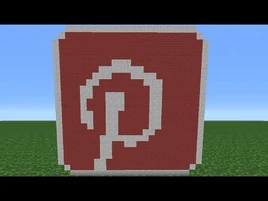 Minecraft Tutorial: How To Make The Pinterest Logo | Tsmc-minecraft ...