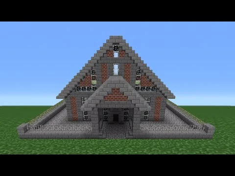 Minecraft Tutorial: Brick House - 5 | Tsmc-minecraft Wiki | Fandom