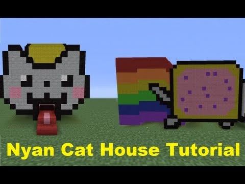 Minecraft 360: How to Build a Nyan Cat House | Tsmc-minecraft Wiki | Fandom