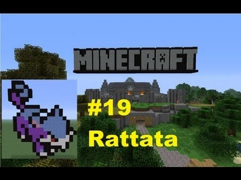 Minecraft Pixel Art: The Original 150 - 19 Rattata | Tsmc-minecraft ...