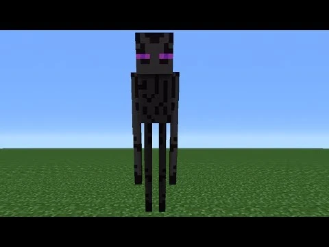 Minecraft Tutorial: How To Make An Enderman Statue | Tsmc-minecraft ...