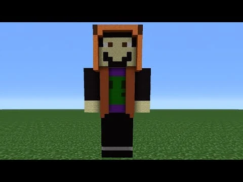 Minecraft Tutorial: How To Make A SlyFoxHound Statue | Tsmc-minecraft ...