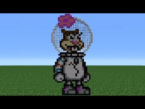 Minecraft 360: How To Make Sandy Cheeks *Remake* | Tsmc-minecraft Wiki ...