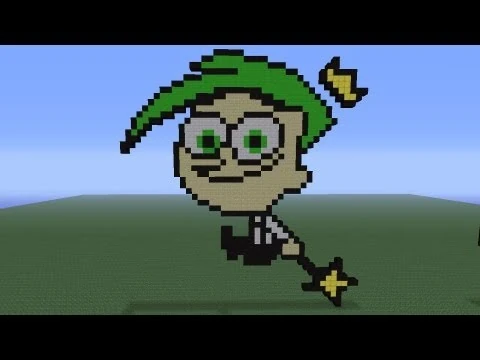 Minecraft Pixel Art: Cosmo Tutorial | Tsmc-minecraft Wiki | Fandom