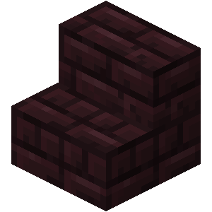 Nether Brick Stairs | Tsmc-minecraft Wiki | Fandom