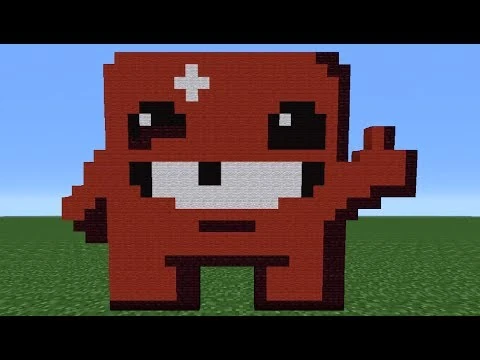 Minecraft Tutorial: How To Make Super Meat Boy | Tsmc-minecraft Wiki ...