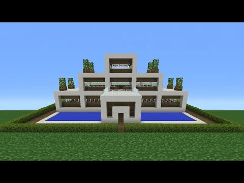 Minecraft Tutorial: How To Make A Quartz House - 15 | Tsmc-minecraft ...