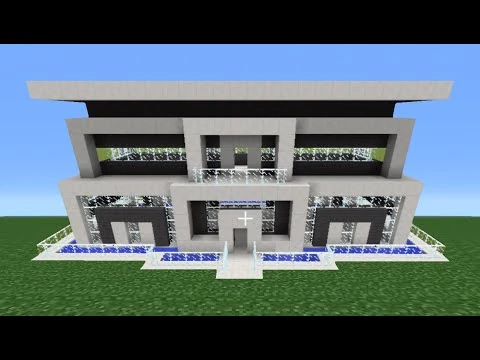 Minecraft Tutorial: How To Make A Quartz House - 10 | Tsmc-minecraft ...