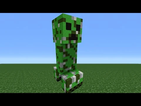 Minecraft Tutorial: How To Make A Creeper (Detailed) | Tsmc-minecraft ...