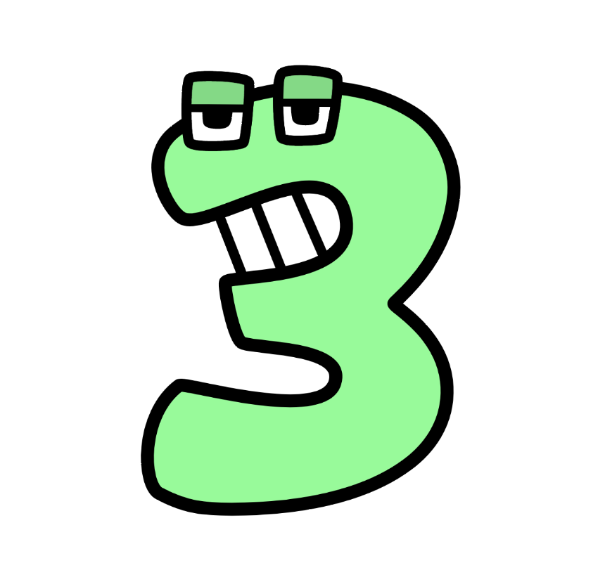 Three (character) | TSRITW's Number Lore Wiki | Fandom