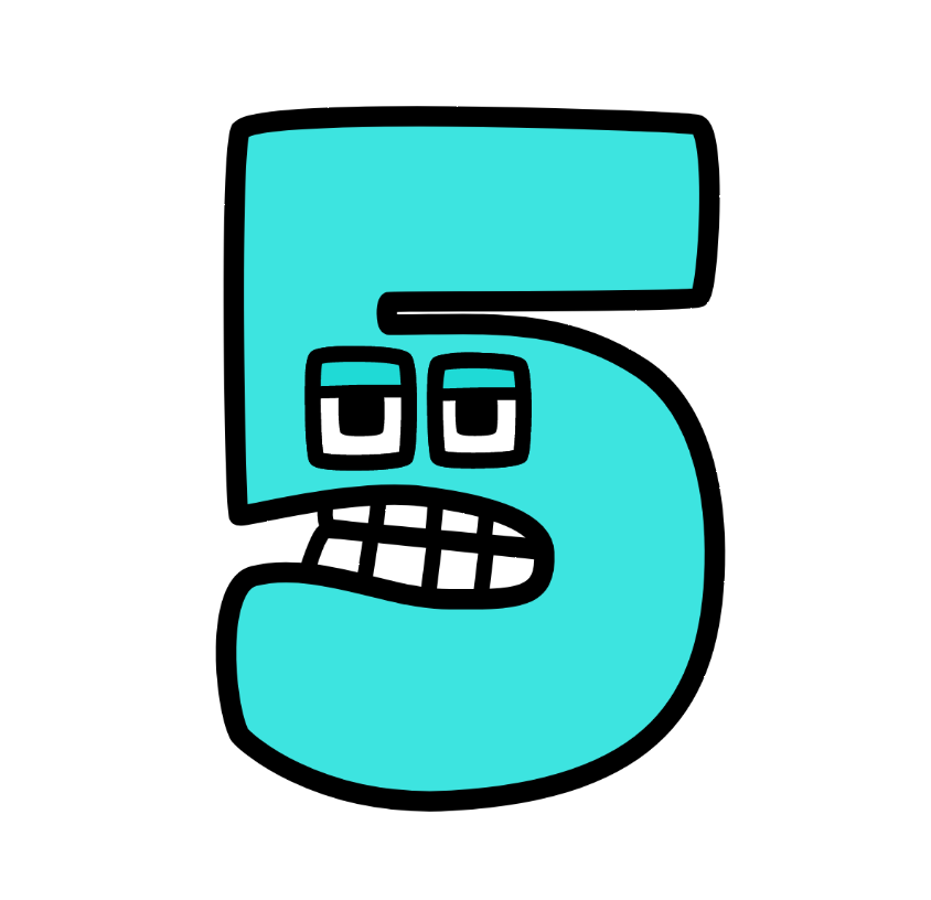 Five (character) | TSRITW's Number Lore Wiki | Fandom