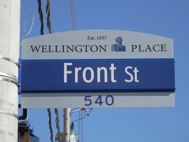 Wellington Place | Toronto Street Sign Database Wiki | Fandom