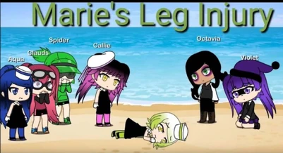 Splatoon Gacha Life: Marie's Leg Injury | TSTA: OCbrary Wiki | Fandom