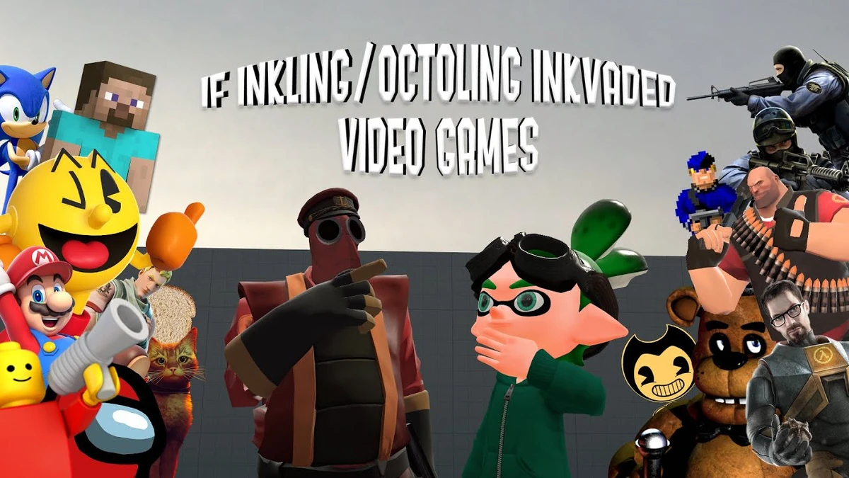 If Inkling/Octoling Inkvaded Video Games | TSTA: Splanimations Wiki ...