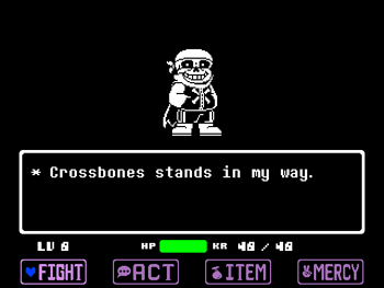 Sans/In Battle | TS!Underswap Wiki | Fandom