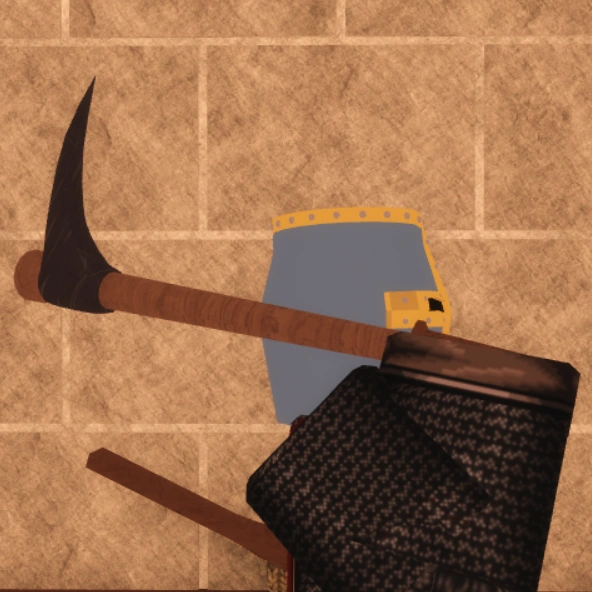 Folded Damascus Steel Pickaxe | The Third Crusade: Reforged Wiki | Fandom