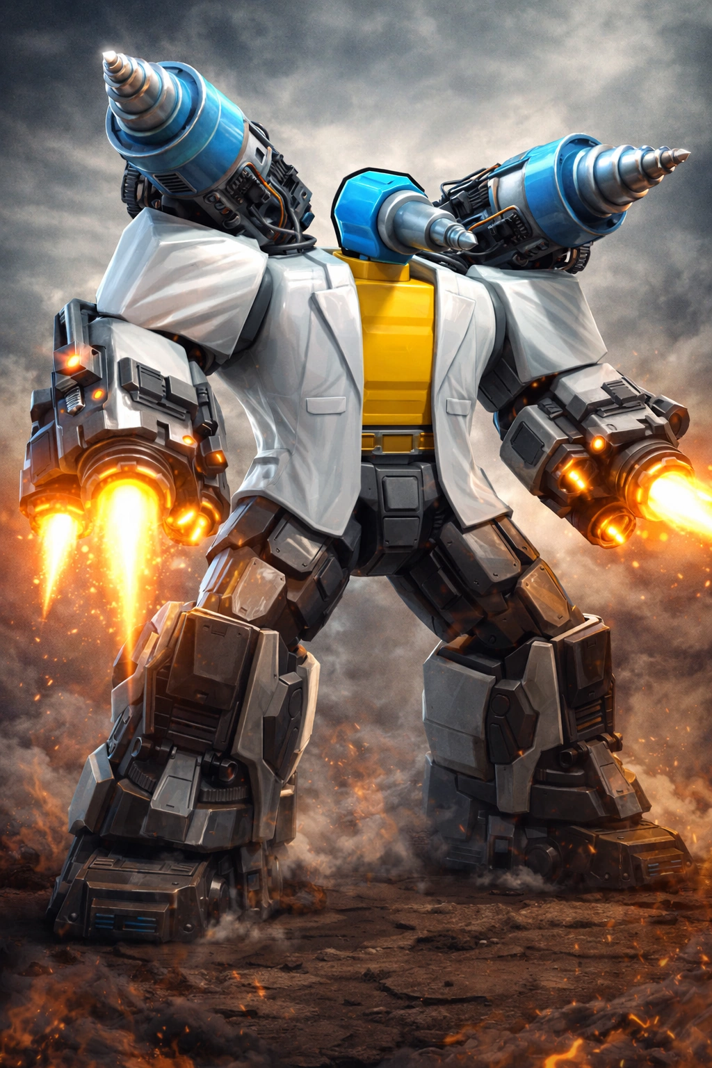 Titan Scientist Drillman | Toilet Tower Defense Fanon Wiki | Fandom