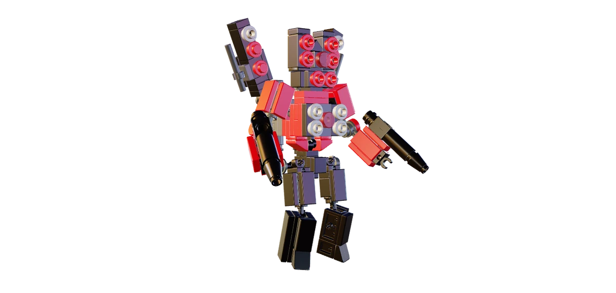 LEGO Upgraded Titan Speakerman | Toilet Tower Defense Fanon Wiki | Fandom