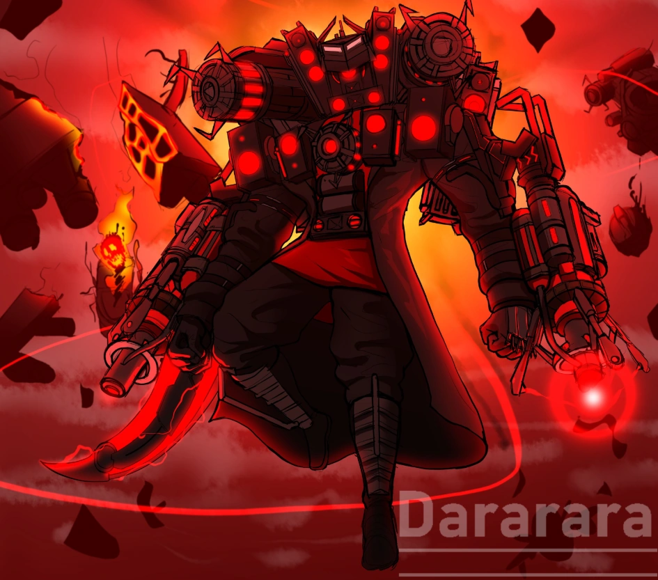 Astro Slayer Upgraded Titan Speakerman | Toilet Tower Defense Fanon ...