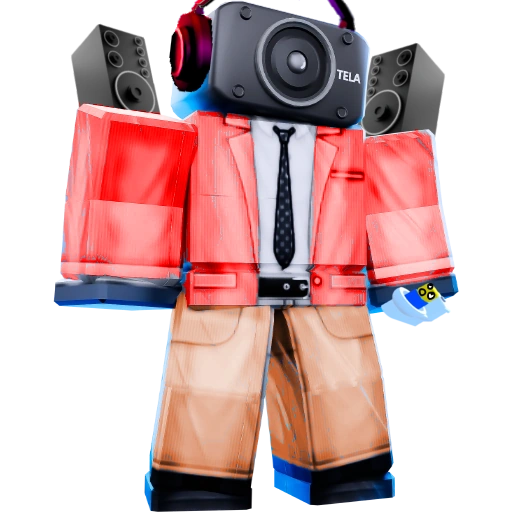 Upgraded Red Headphone Speakerman | Toilet Tower Defense Fanon Wiki ...