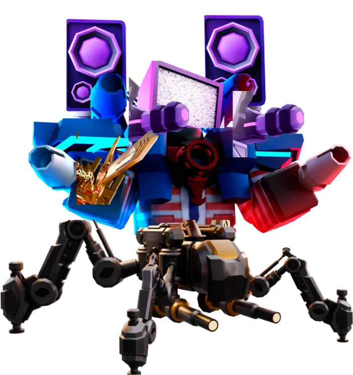 Sigma Firework Laucher Strider Cinemaman | Toilet Tower Defense Fanon ...