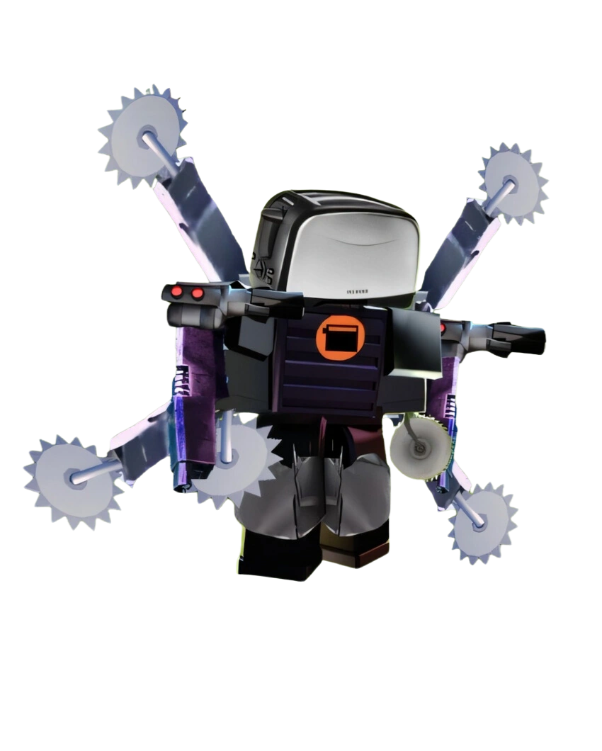 Multi-Saw Armored Large Toasterman 2.0 | Toilet Tower Defense Fanon ...