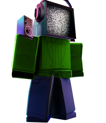 Big Headphone Green Tv Man | Toilet Tower Defense Fanon Wiki | Fandom
