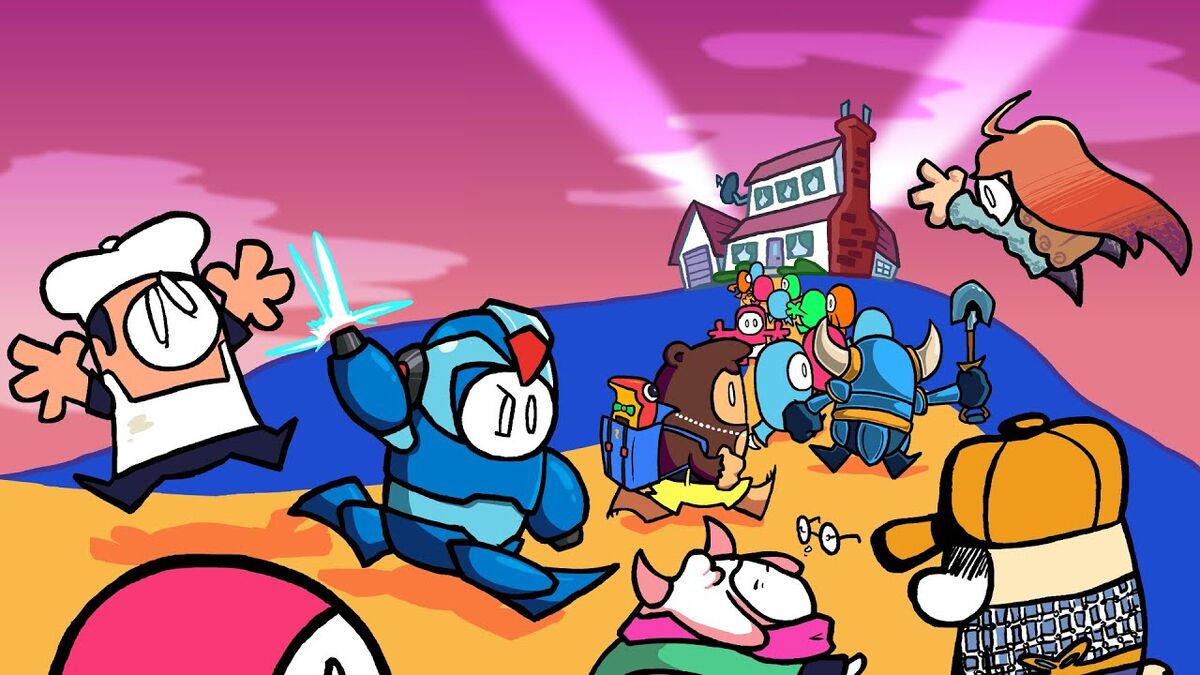 Everybody Falls Fusion Collab | TimmyTurnersGrandDad Wiki | Fandom