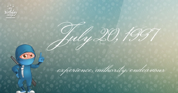 July 20, 1997 | TTS Fanonpedia Wiki | Fandom