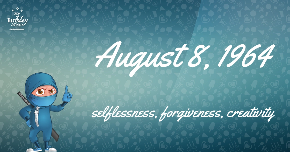 August 8, 1964 | TTS Fanonpedia Wiki | Fandom