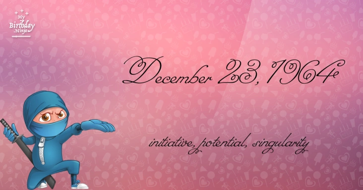 December 23, 1964 | TTS Fanonpedia Wiki | Fandom
