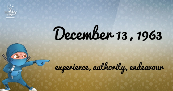December 13, 1963 | TTS Fanonpedia Wiki | Fandom