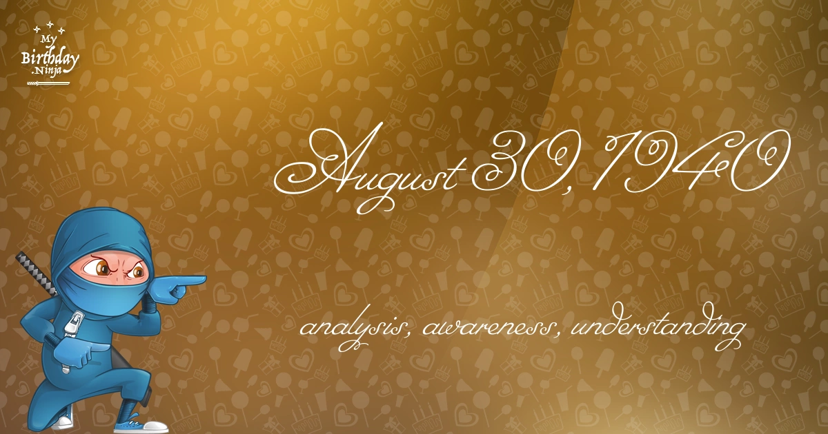 August 30, 1940 | TTS Fanonpedia Wiki | Fandom