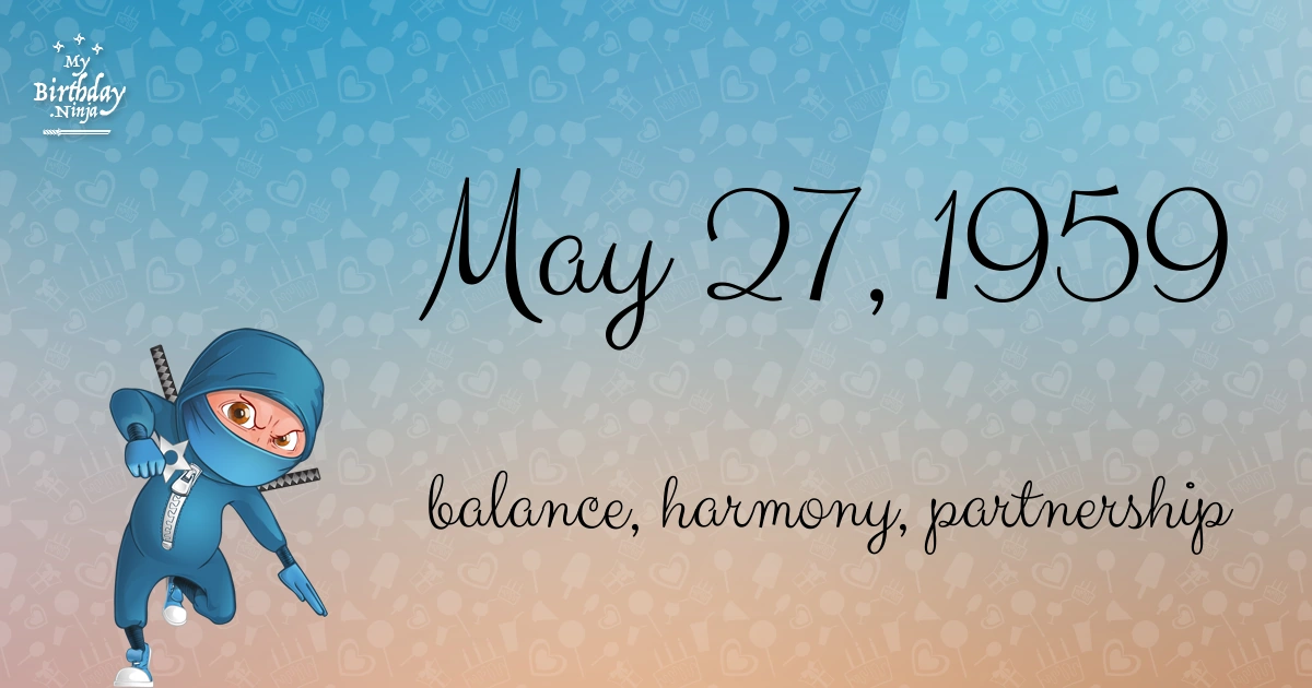 May 27, 1959 | TTS Fanonpedia Wiki | Fandom
