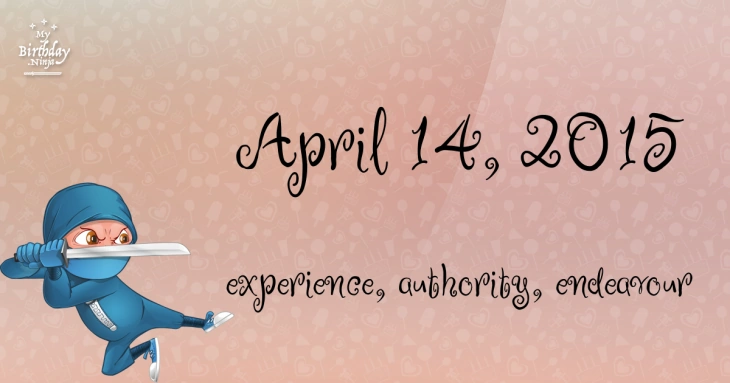 April 14, 2015 | The TTS Wiki | Fandom