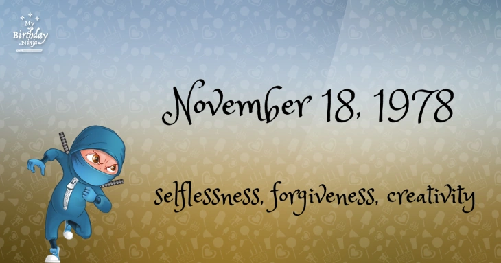 November 18, 1978 | The TTS Wiki | Fandom