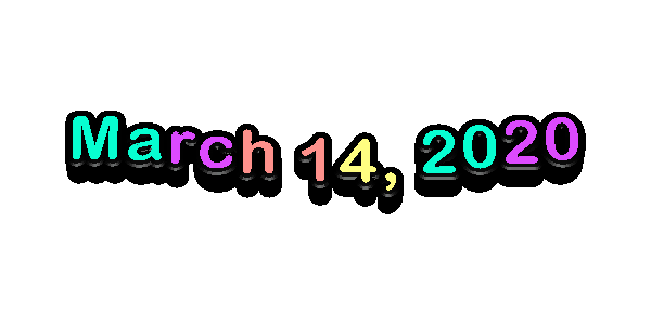 March 14, 2020 | The TTS Wiki | Fandom