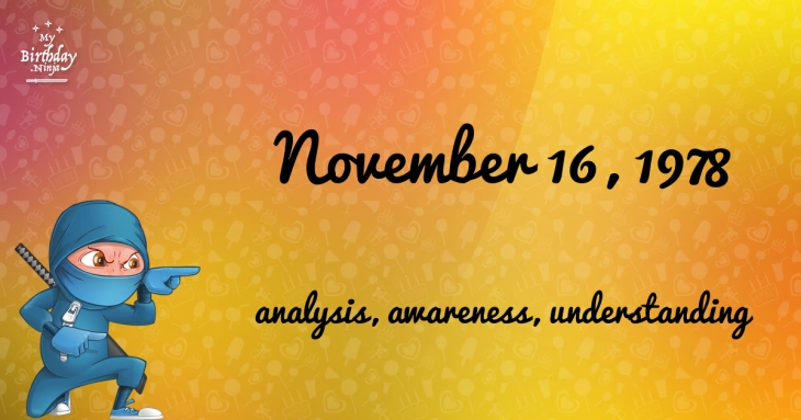 November 16, 1978 | The TTS Wiki | Fandom