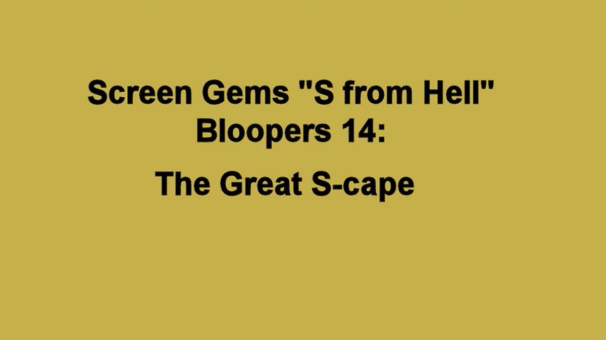 SG Bloopers 14: The Great S-cape | The TTS Wiki | Fandom