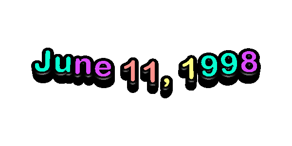 June 11, 1998 | The TTS Wiki | Fandom