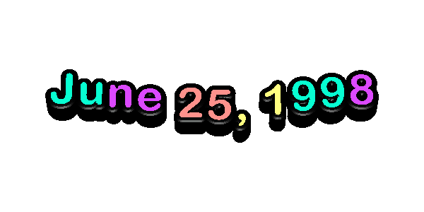 June 25, 1998 | The TTS Wiki | Fandom