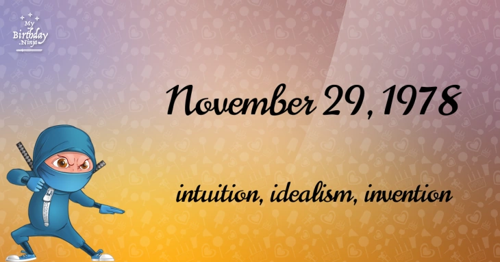 November 29, 1978 | The TTS Wiki | Fandom