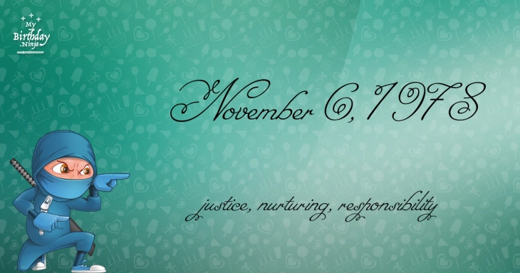 November 6, 1978 | The TTS Wiki | Fandom