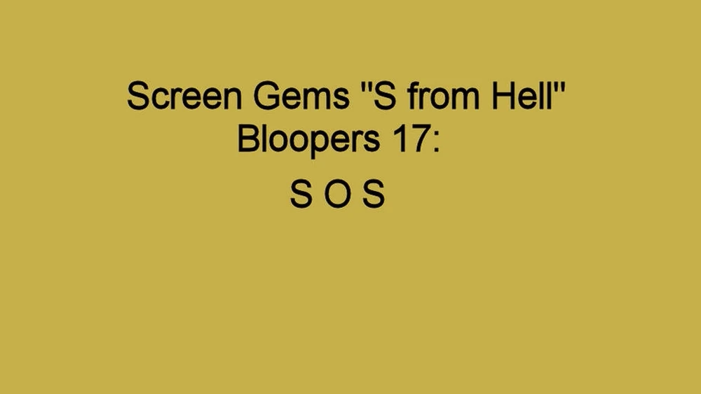 SG Bloopers 17: S O S | The TTS Wiki | Fandom