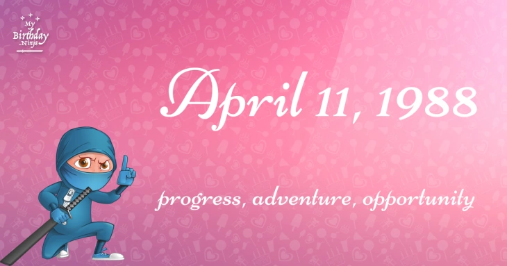 April 11, 1988 | The TTS Wiki | Fandom