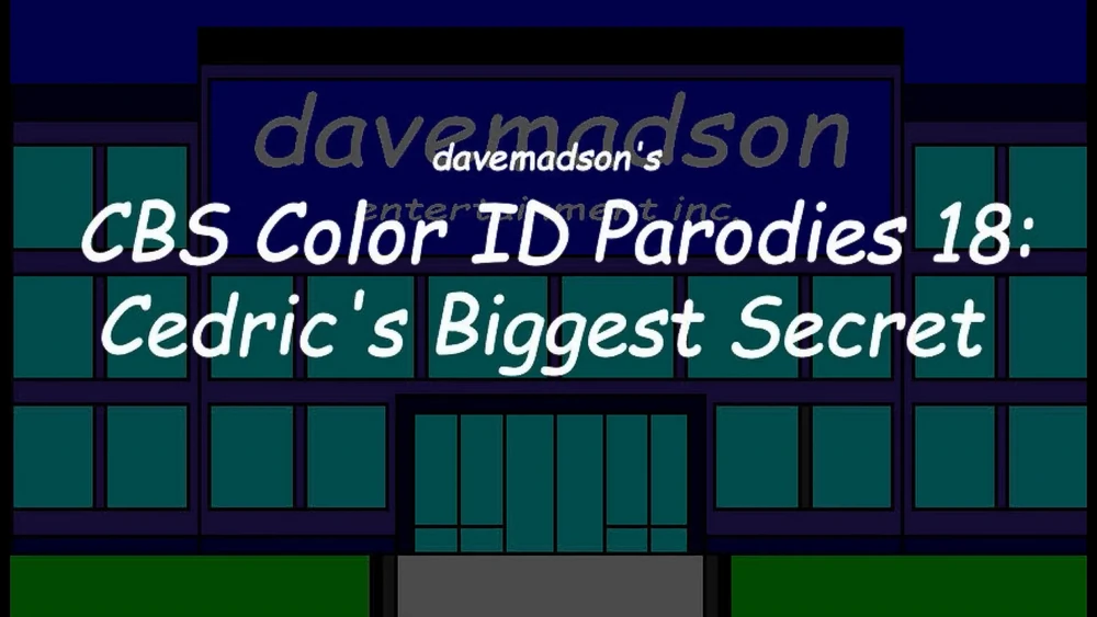 Davemadson's CBS Color ID Parodies 18: Cedric's Biggest Secret | The ...