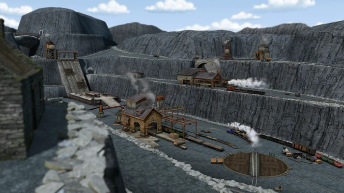 Blue Mountain Quarry | Thomas the Slender Engine Roblox Wiki | Fandom