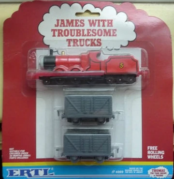 James with Troublesome Trucks | Thomas Die-Cast Wiki | Fandom