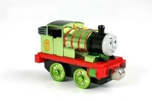 Limited Edition Metallic Percy | Thomas Die-Cast Wiki | Fandom